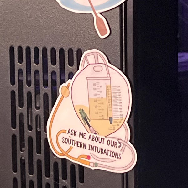 Calm Your Rass Down Propofol Sticker- Funny Critical Care Nurse ...