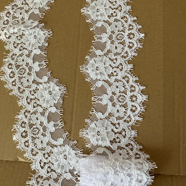 Lace Fabric Sample Swatch (10x140 Cm) - Etsy