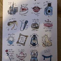 Taylor Swift RED Tracklist Print / Merchandise / Fanart - Etsy UK