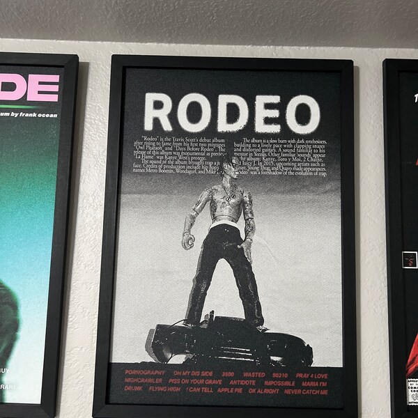 The Weeknd Blinding Lights Poster XO Merch Tracklist Poster Album Cover ...