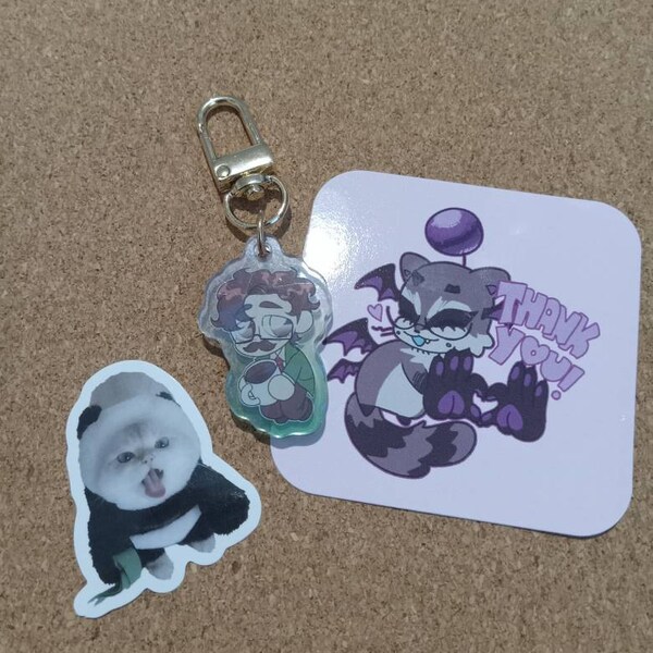 Baldurs Gate 3 BG3 Acrylic Keychain Minthara Astarion Wyll Laezel ...