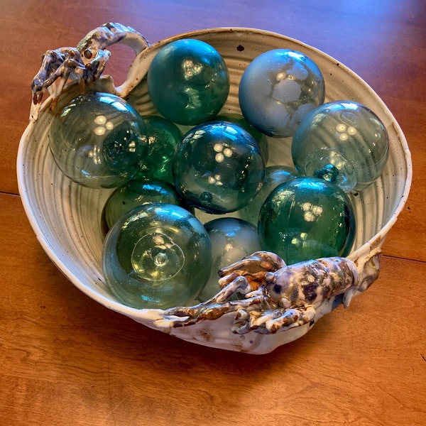 Six Different Colored Authentic Japanese Glass Floats, Alaska Beach ...