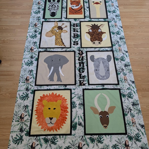 On Safari PDF Quilt Pattern - Etsy