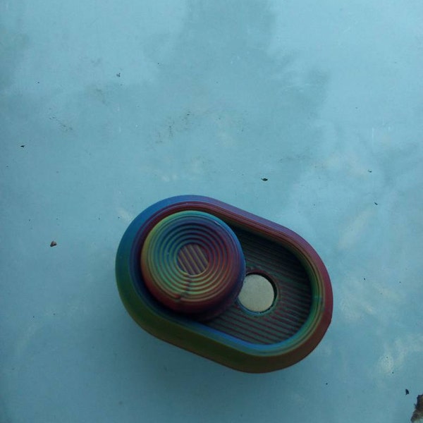 3D Printed Customizable Magnetic Haptic Slider Fidget Toy - Desk Toy ...