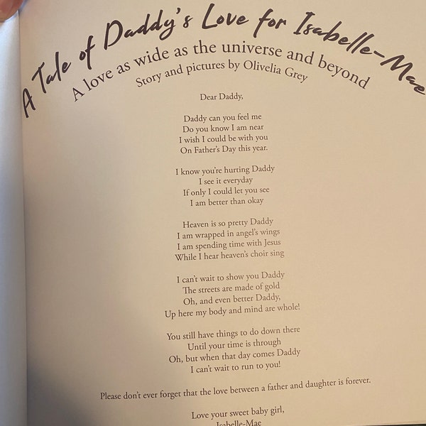 Father's Day Book for Dad, Gift for Husband, Personalized Book for Dad ...
