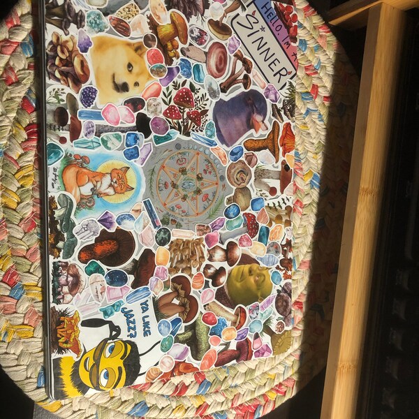 Winter Owl Sticker - Vinyl Sticker | Gifts | Art Sticker | Owl Sticker ...