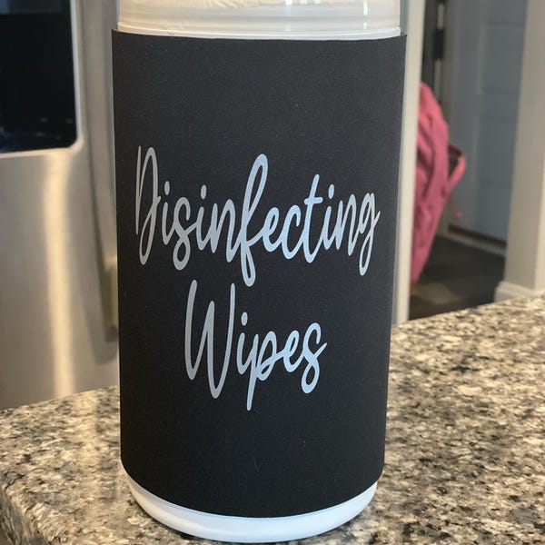 Disinfecting Wipes Cover/holder, Decorative Home Decor, for Use With ...