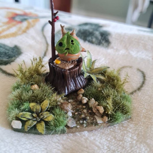 Tree Spirit 3A, 3D Printed, Dungeons and Dragons Miniature, Statue ...