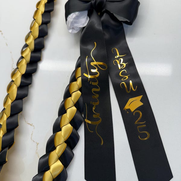 Nursing Graduation Gift Lei Personalized for 2025 RN Graduate Gold or ...