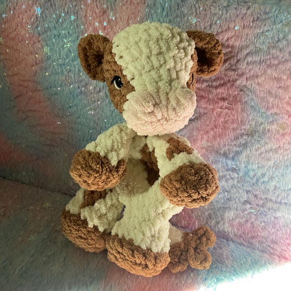 Merwin the Moose Pattern | No-sew | Crochet Amigurumi | Lovey Snuggler ...