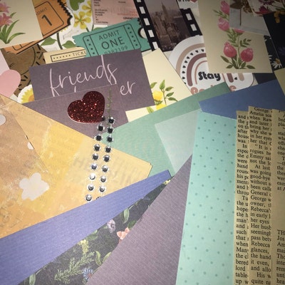 Scrapbook Kit / Junk Journal Make Your Own Large - Etsy