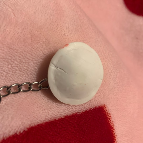 Spaghetti Keychain // Polymer Clay Food // Clay Keychain, Novelty ...