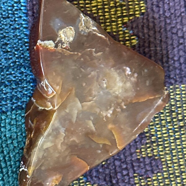 Golden Sard Agate Nodule, Fully Polished, Oregon - Etsy
