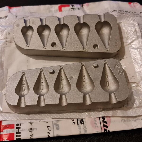 Herring Pirk Fishing Lead Mould 30- 40-60g Lure / Cod,bass - Etsy