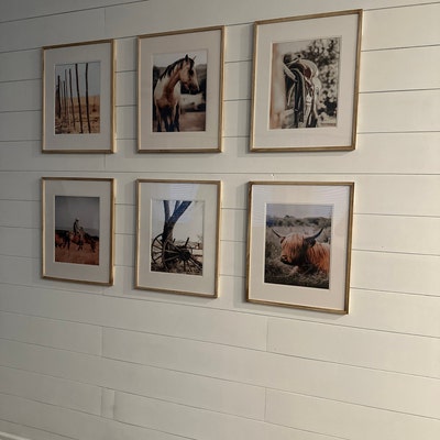 Highland Cow Gallery Wall Set, Southwest Set of 6 Prints, Rustic ...