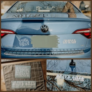 Feminist Car Decal Sticker Funny Car Decal, Car Window Decal Sticker ...