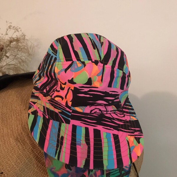 Vintage 80s RHKAP Royal Hong Kong Auxiliary Police Force Snapback Hat C ...