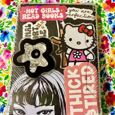 Hot Girls Read Books Sticker Holographic Waterproof Kindle - Etsy