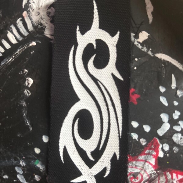 Hand Painted Nu Metal, Punk, Rock, Goth, Industrial Patches | Sew On - Etsy