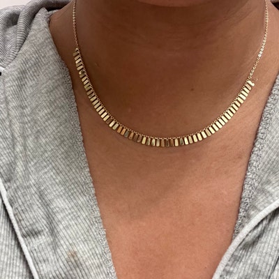 Rope Chain in 14k Solid Gold, Twisted Gold Chain, Thin Chain Necklace ...