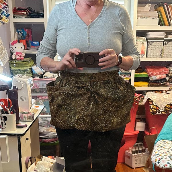 Pottery Pants Apron/sewing Pattern/ Potter's Split Leg /cross Back ...