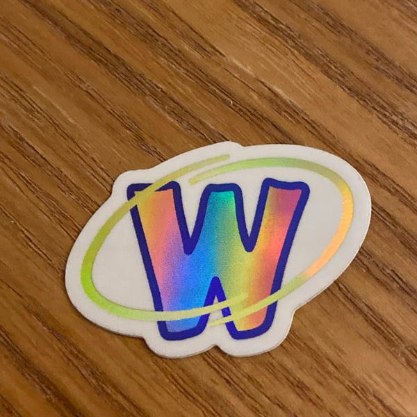 Holographic Blue Butterfly Sticker - Etsy