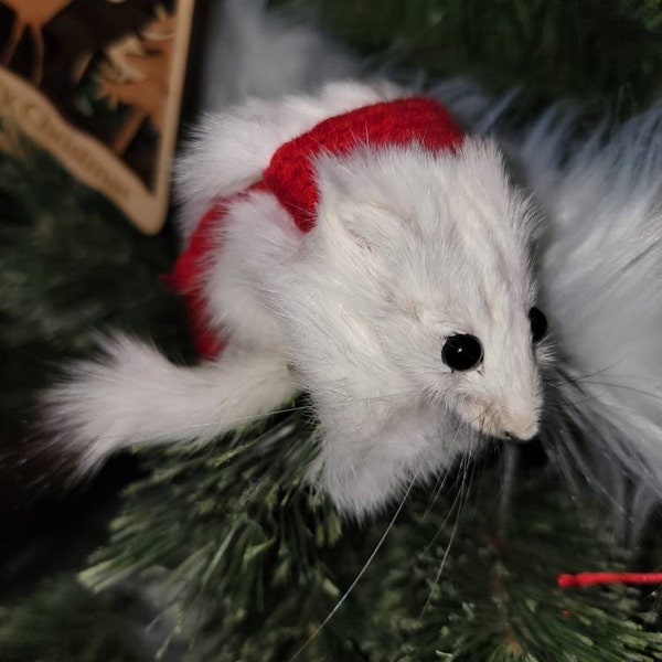 Weasel Slap Bracelet, Sherman the Ermine, White Ermine Slap Bracelet ...