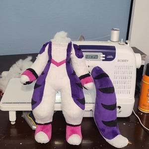 Plush Sewing Pattern PDF Furry Anthro Floppy 20in Plushie DIY Ebook ...