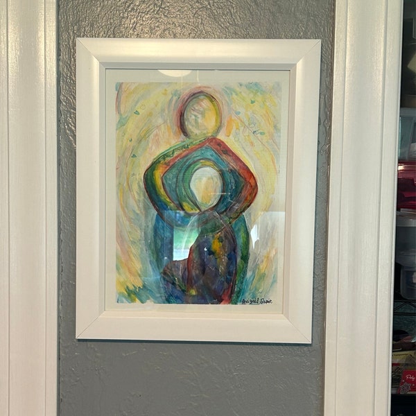 Compassion, Hug Your Inner Child Art Print - Etsy