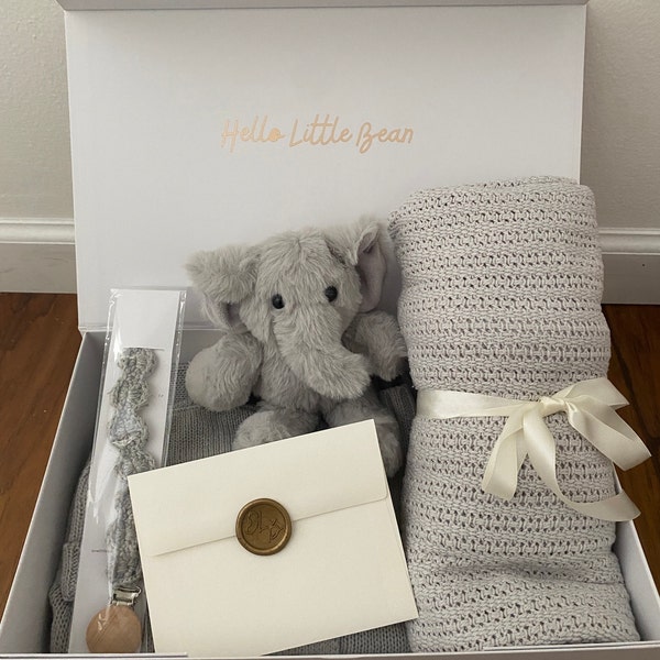 Gender Reveal Gift Box, Gender Reveal Gift for Parents to Be, Gender ...