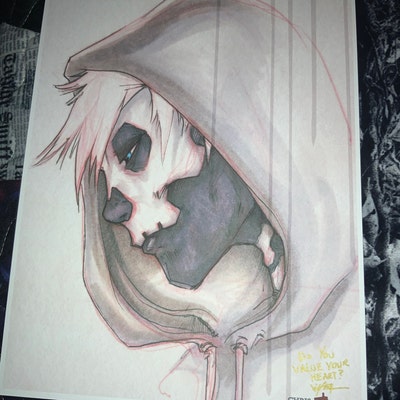 Hobo Heart Creepypasta Poster Print - Etsy