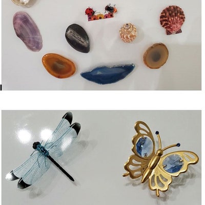 Ladybug, Bug Magnet, Small Size Handmade Clay Magnet Insect Figurine ...