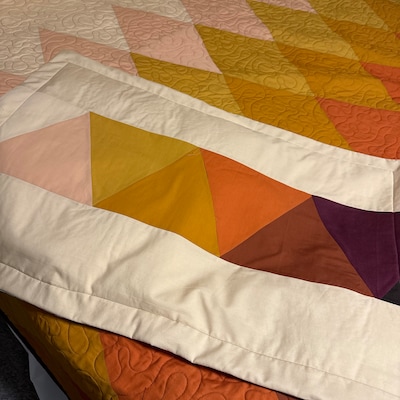 Winter Quilt Pattern Modern Quilt Fat Quarter Quilt Pattern Cold Front ...