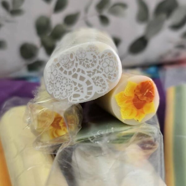 Raw Polymer Clay Ribbon Bow Canes - Etsy