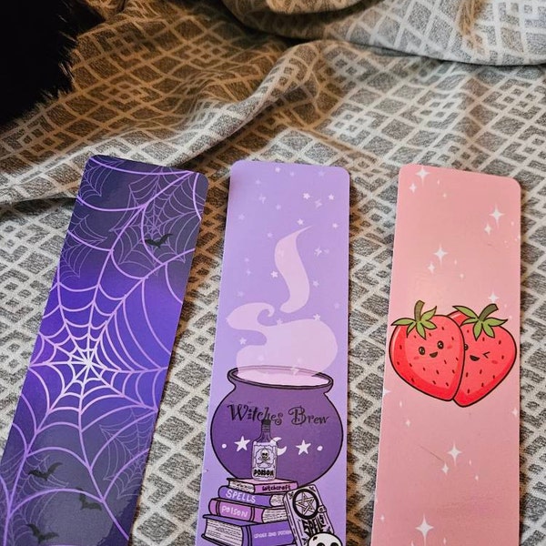 Boba Tea Bookmark | Bubble Tea Bookmark | Matcha | Lavender | Classic ...