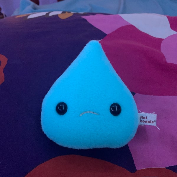 Teardrop Plush, Cute Sad Breakup Gift, Crying Stuffy Toy, Kawaii ...