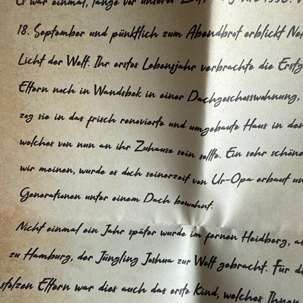 Custom Baby's First Christmas Letter - Personalised Nice List ...