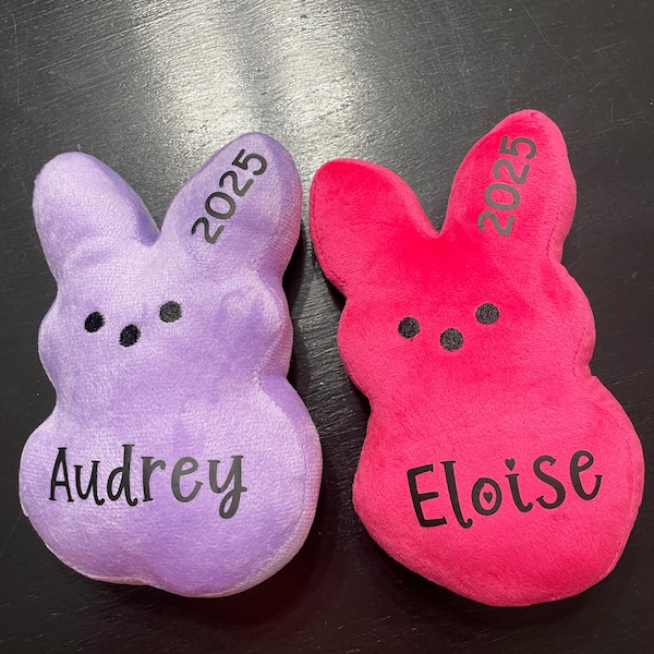 Easter Peeps Plush for Kids Personalized Peeps Bunny Girls Bunny Rabbit ...