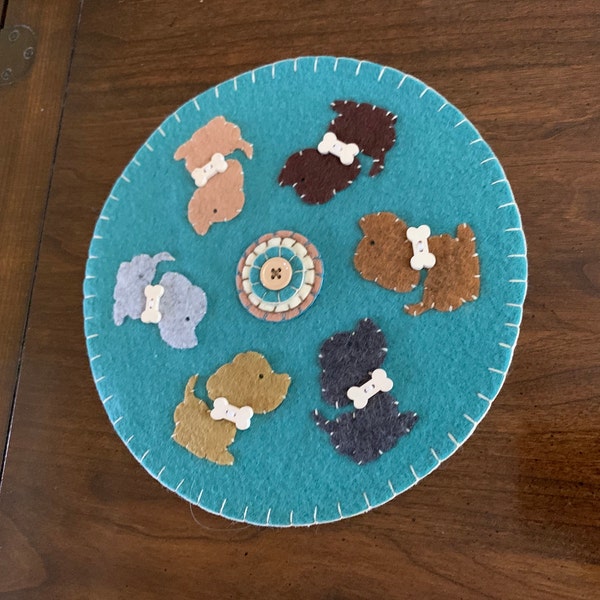 Primitive Stitchery CHRISTMAS Pennies Fir Tree Penny Rug ~ Winter Pine ...