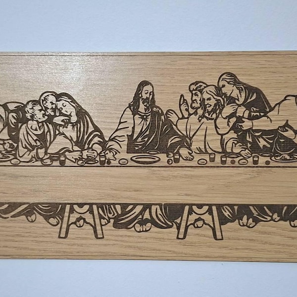 The Last Supper - SVG - CNC Laser File (digital Download) - Etsy