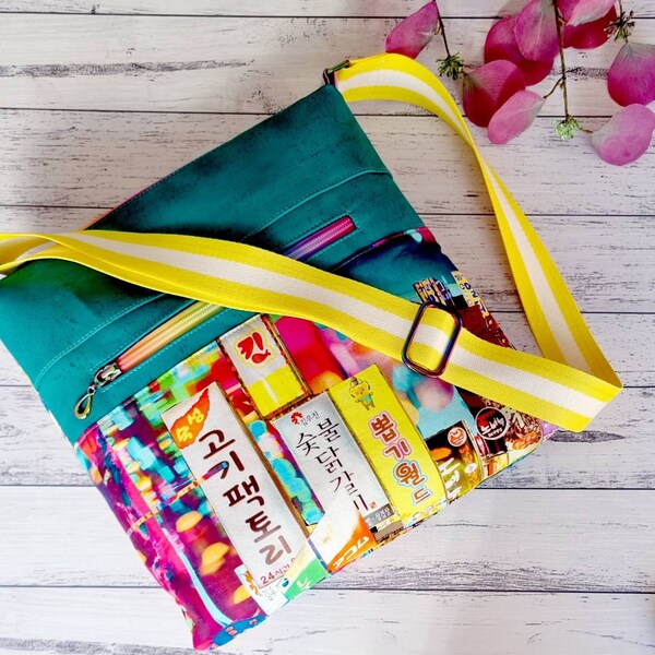 SEWING PATTERN, Mako Bag PDF Sewing Pattern, Boxy Bag, Crossbody Bag ...