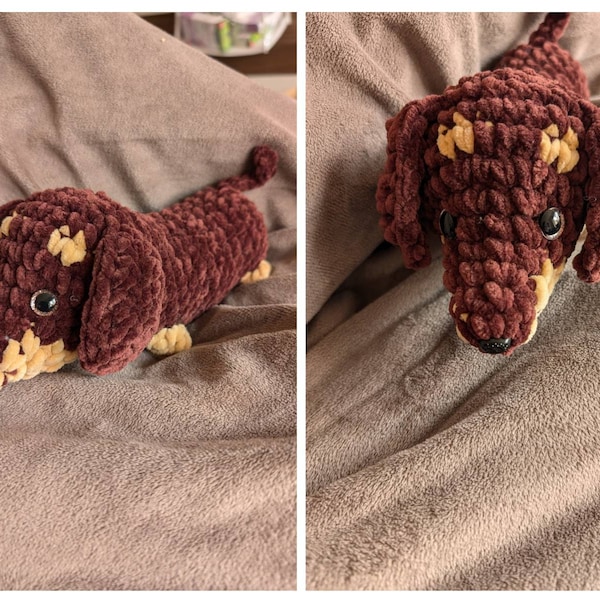 Crochet Corgi Pattern, No Sew - Etsy