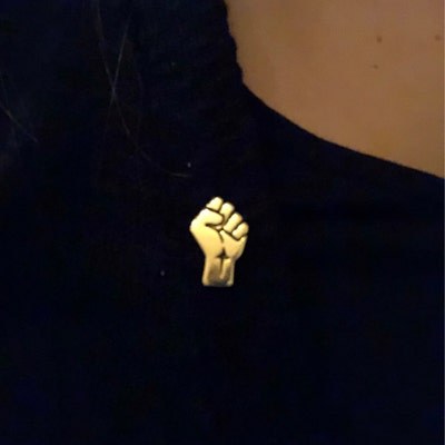 Civil Rights Gold Dipped Pewter Lapel Pin CC653G Civil Rights, Black ...