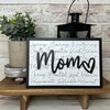 Mom Sign Svg, Mothers Day Svg, Mom Appreciation Sign Svg, Mom Cut File ...