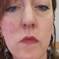 Split Triple Septum Ring, Nose Ring, Hoop Earring, Conch Hoop, 18, 16ga ...