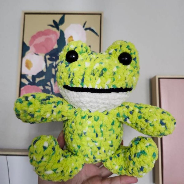 Crochet Pattern-plush Milo the Frog(pdf/eng) - Etsy