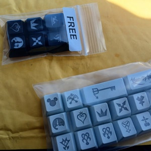 Honda Civic Type R FK8 Theme Black Color Clear Translucent Keycaps Pack ...
