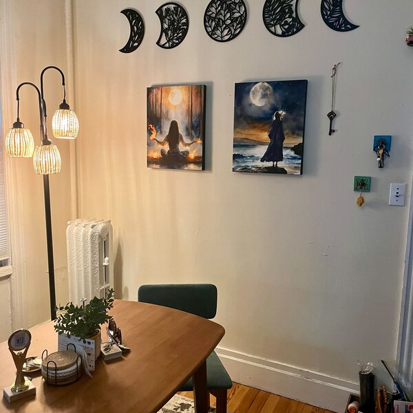 THE THREE SISTERS ~ Altar Print (download Only) ~ Witchy Watercolour ...