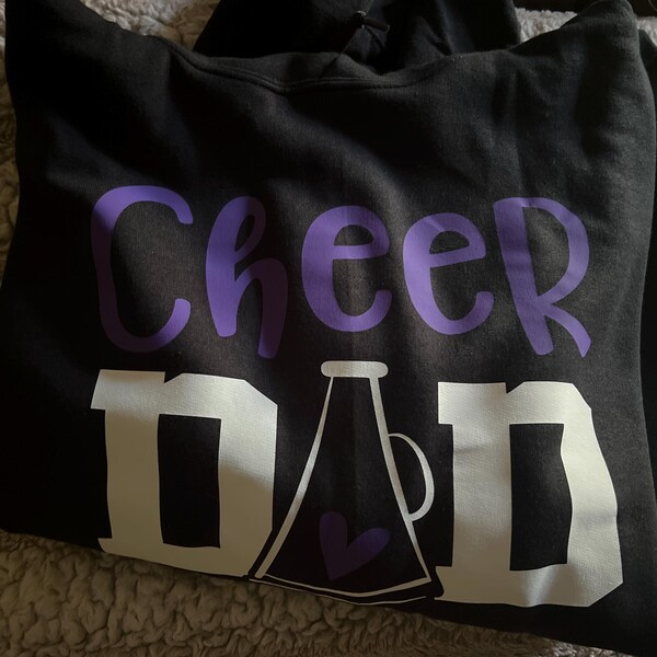 Cheer Dad Hoodie | Father's Day Gift | Gift for Him | Gift for Dad ...