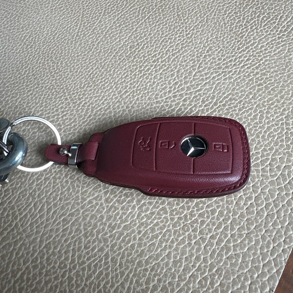 Mercedes Benz GLE Key Case, Luxury Key Fob Cover for Mercedes GLA GLB ...